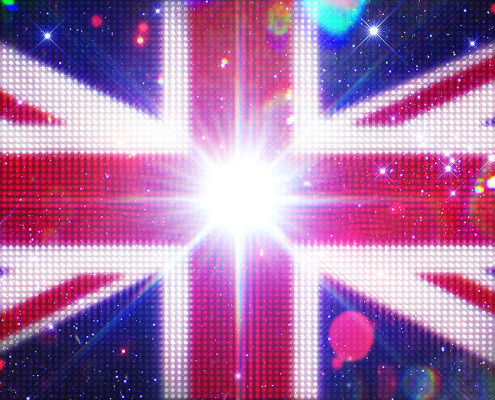 Union Jack Light Rays | Idea2Dezign™ :: Creative Digital Design Space